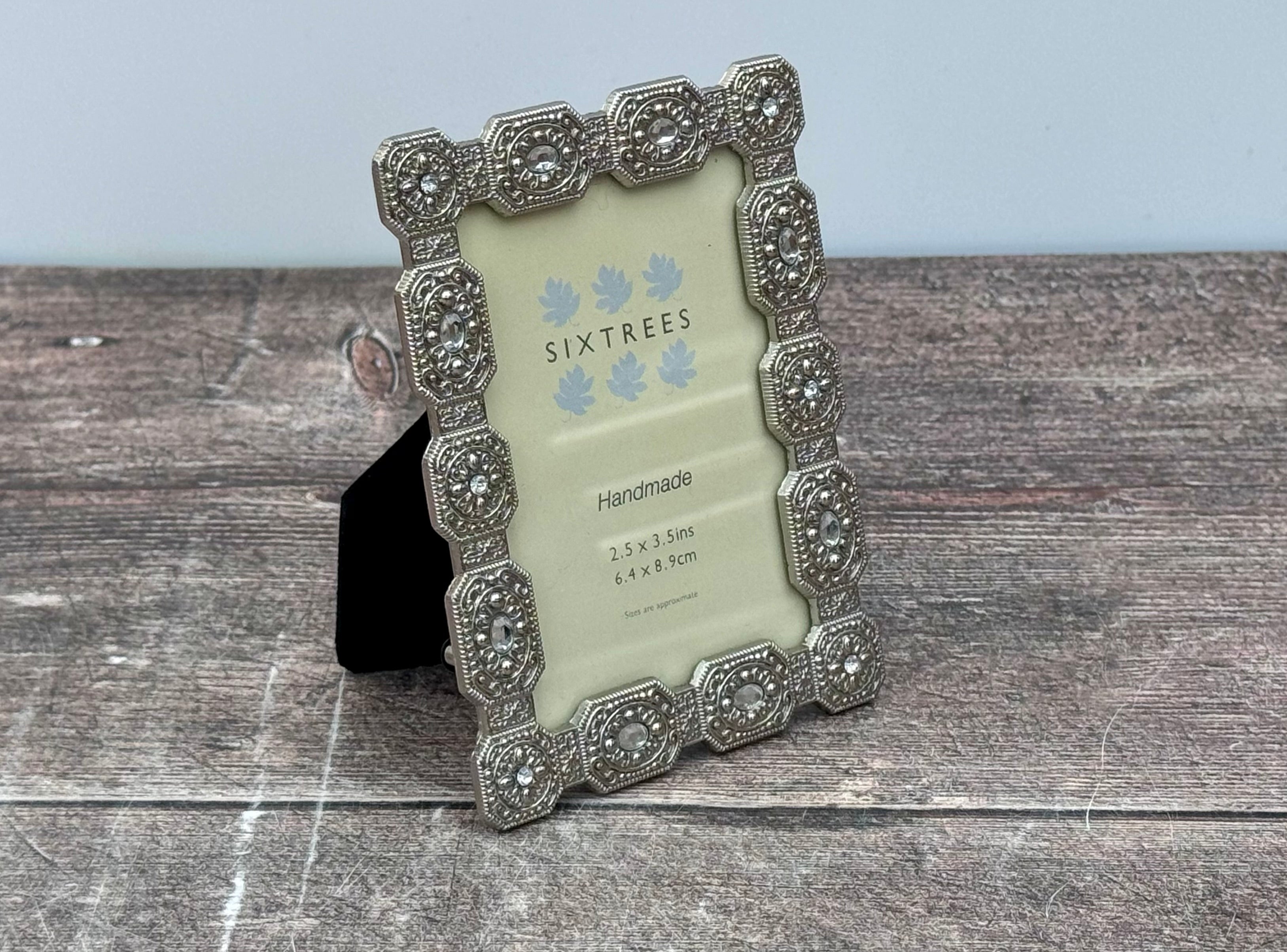 Sixtrees Sarah Jewel Photo Frame, 2.5 x 3.5 – Hampton Homeware