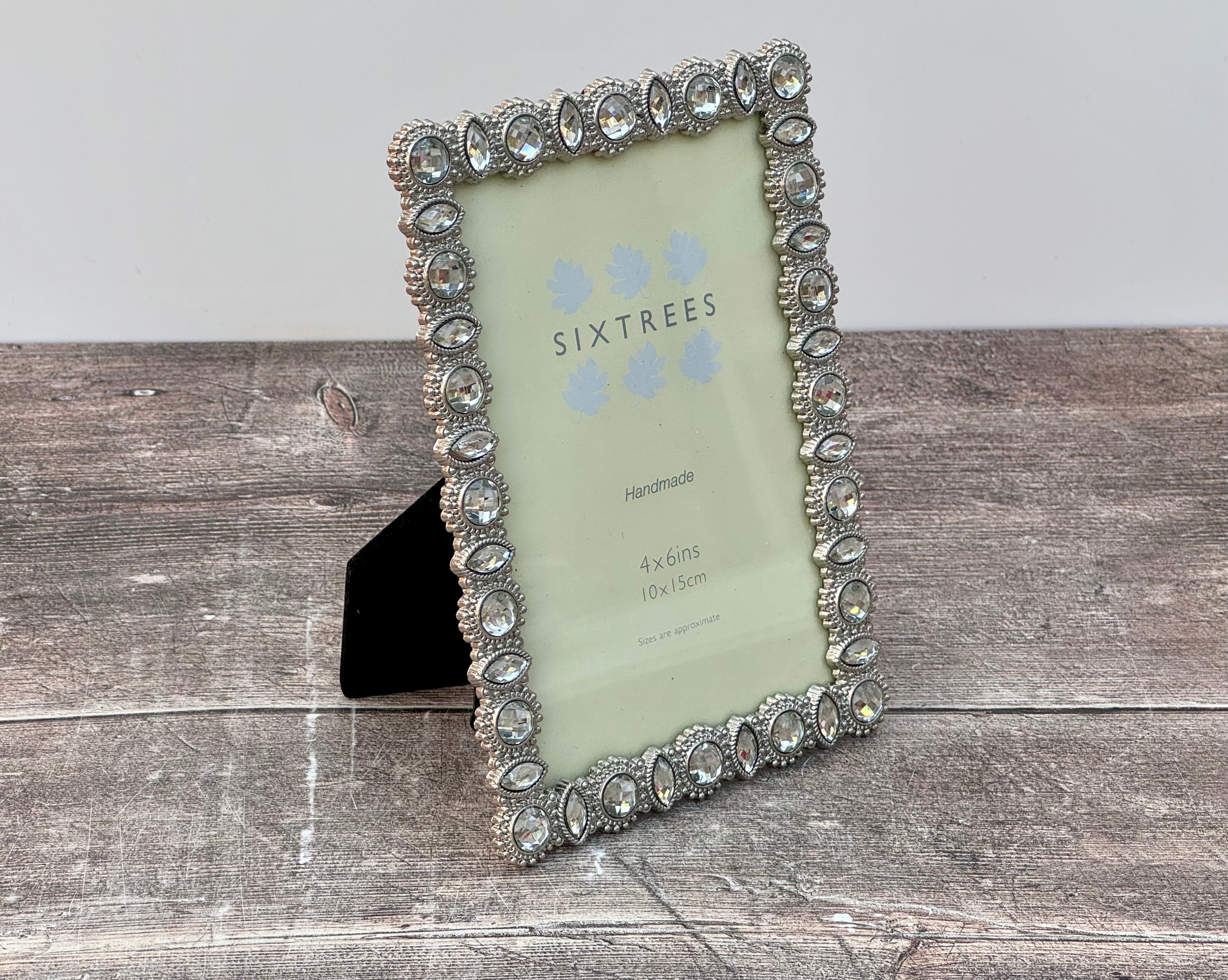 Sixtrees Jewel Maria Photo Frame, 4’ x 6’ – Hampton Homeware