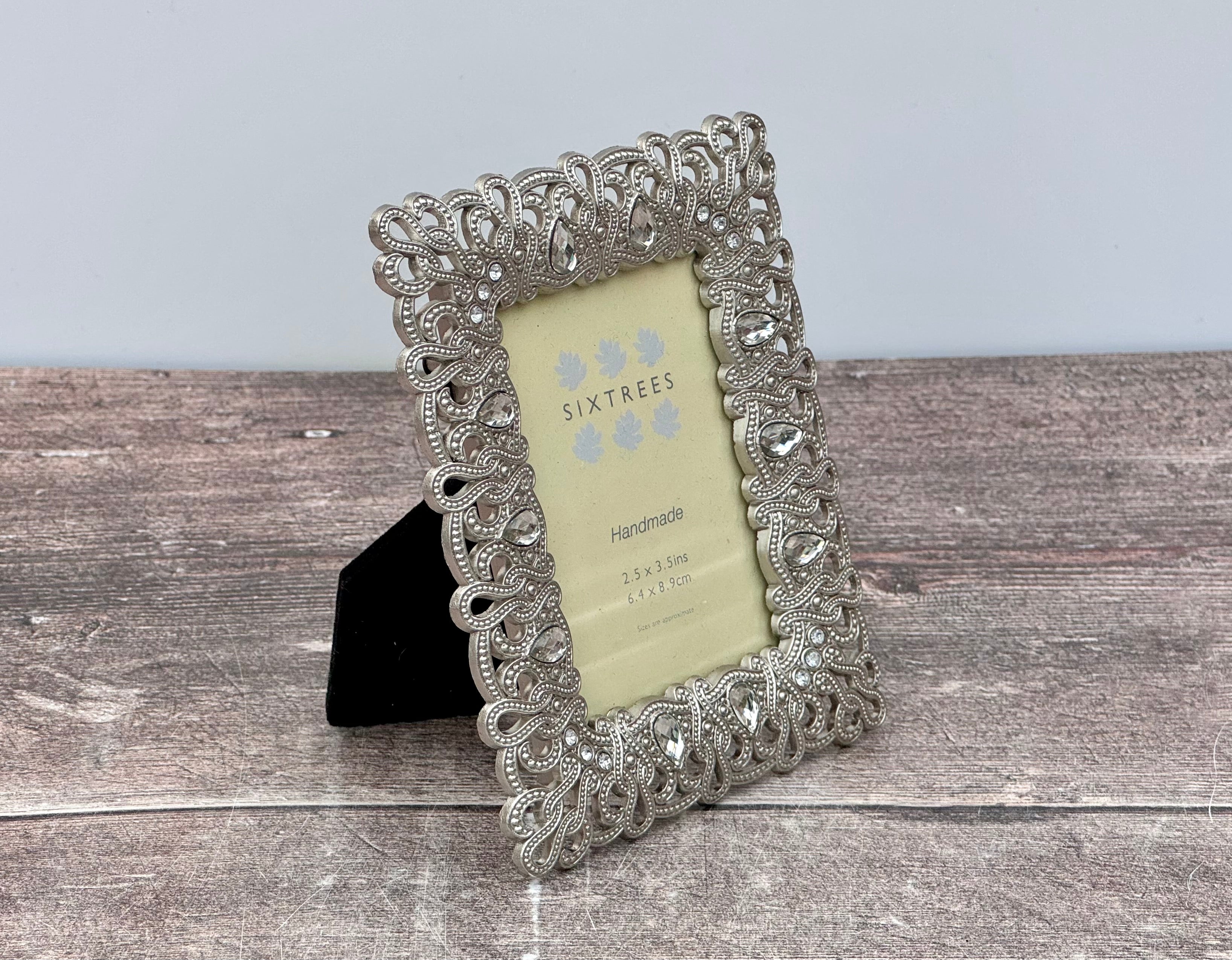 Sixtrees Diana Jewel Photo Frame, 2.5 x 3.5 – Hampton Homeware
